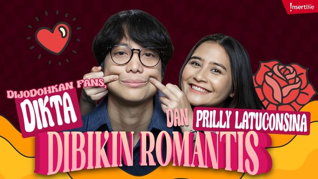 Dijodohkan Fans, Dikta dan Prilly Latuconsina Dibikin Romantis