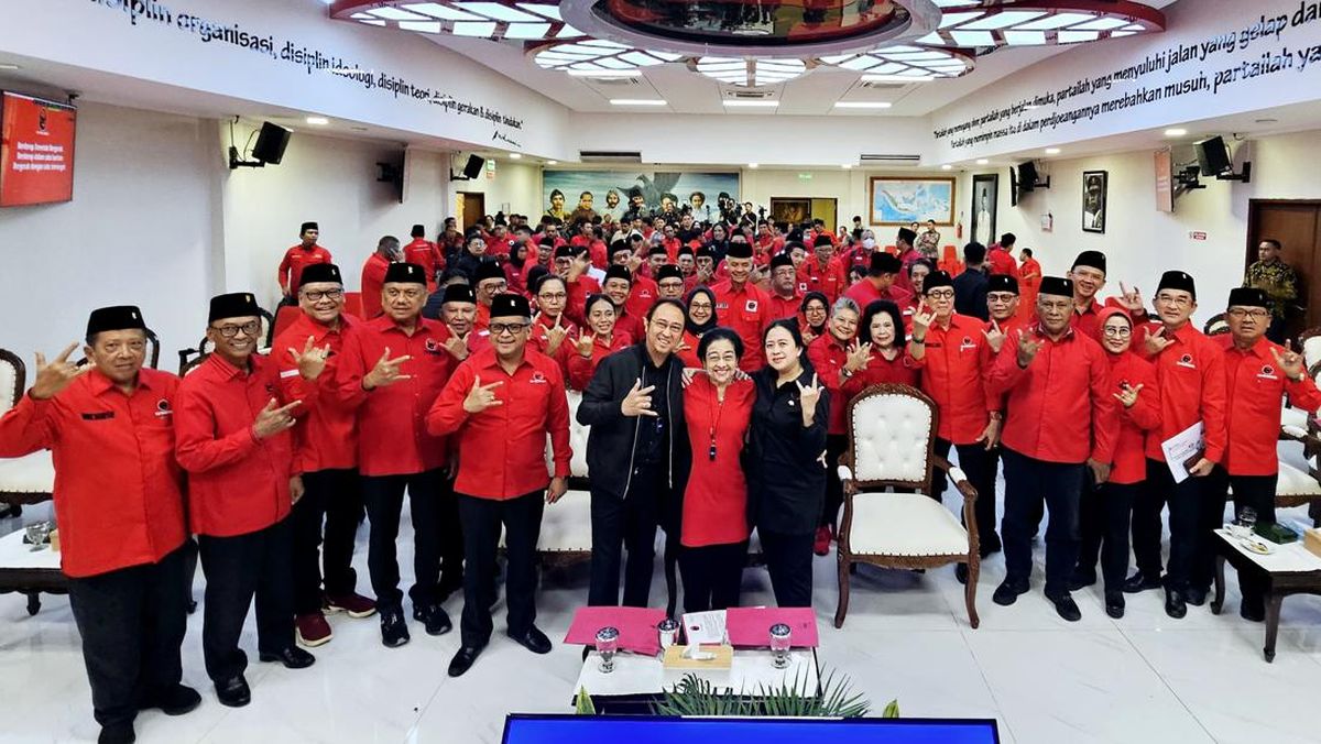 Daftar Pengurus DPP PDIP hingga 2025
