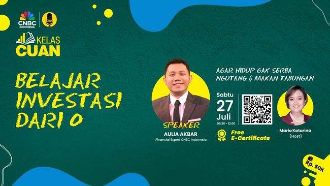 Belajar Investasi dari 0 Biar Hidup Gak Makan Tabungan di Kelas Cuan