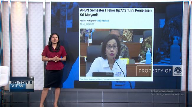 Paruh Pertama 2024 APBN 'Jebol' Rp77,3 Triliun, Utang Negara Bengkak?
