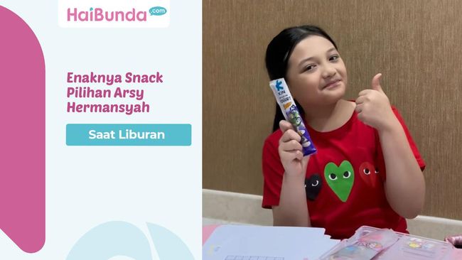 Enaknya Snack Pilihan Arsy Hermansyah saat Liburan