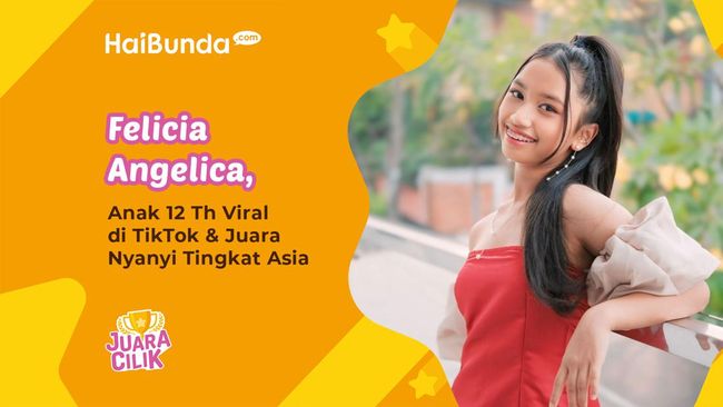 Felicia Angelica, Anak 12 Tahun Viral di TikTok & Juara Nyanyi Tingkat ...