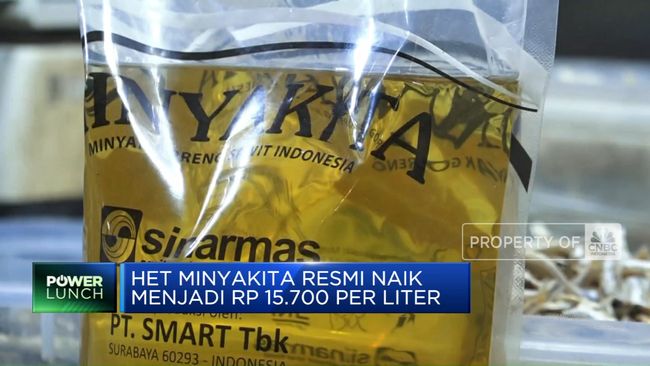 Video: HET Minyakita Resmi Naik Jadi Rp 15.700 Per Liter