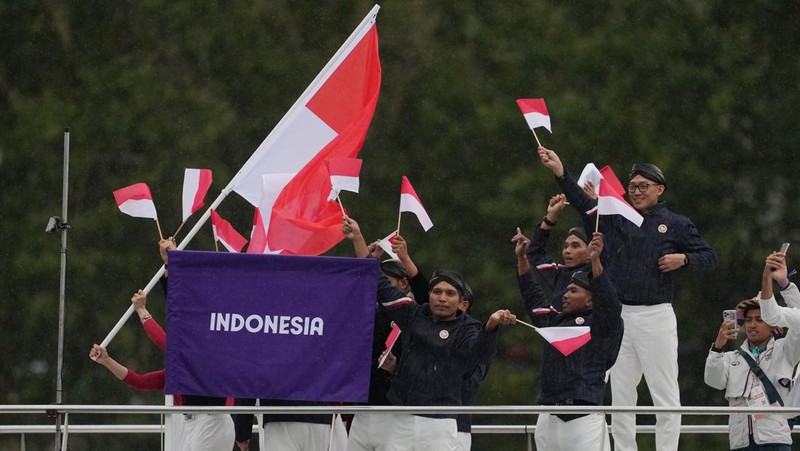 Megah! Potret Gemerlap Pembukaan Olimpiade Paris 2024