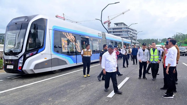 Waktu Tunggu Cuma 30 Detik, Ini Rute Kereta Otonom China di IKN