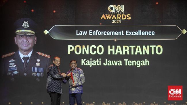 Kajati Jateng Ponco Hartanto Raih Law Enforcement Excellence