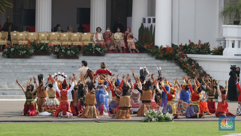 Upacara Peringatan HUT ke-79 RI di Istana Merdeka Jakarta