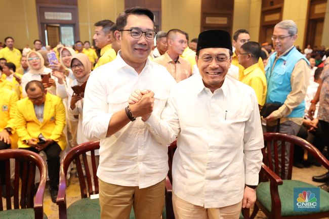 Sah! 12 Partai Dukung Ridwan Kamil-Suswono Maju di Pilgub Jakarta 2024