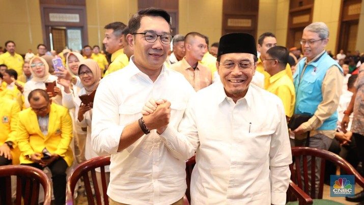 Sah! 12 Partai Dukung Ridwan Kamil-Suswono Maju di Pilgub Jakarta 2024