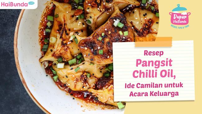 Resep Pangsit Chilli Oil, Ide Camilan untuk Acara Keluarga