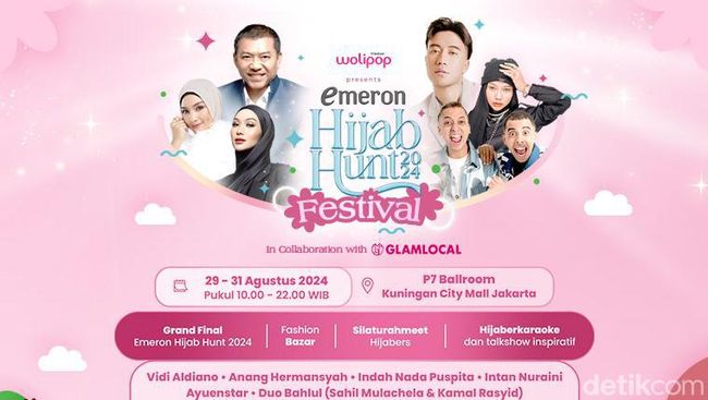 Emeron Hijab Hunt Festival Digelar di Kuningan City Mulai 29 Agustus ...