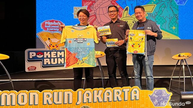 Lari Bareng Keluarga di Pokemon Run 2024 Jakarta, Catat Tanggalnya Bun
