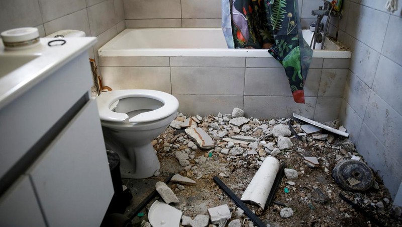 Penampakan Drone Hizbullah Tembus Israel, Hantam Apartemen