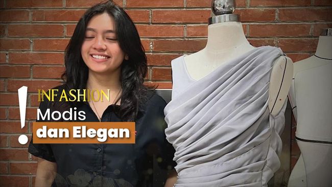 Jadi Desainer, Alleia Anata Putri Ariel Noah Pamer Gaun Rancangannya