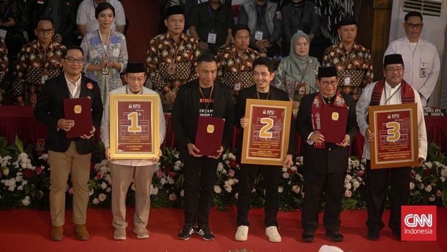 3 Paslon Pilgub Jakarta Hadiri Deklarasi Kampanye Damai di Kota Tua