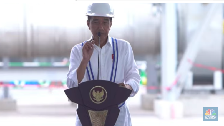 Sah! Jokowi Resmikan Produksi Katoda Tembaga Perdana Pabrik Raksasa RI