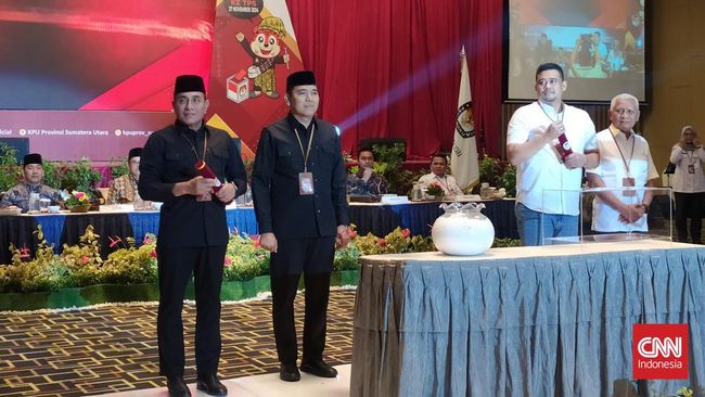 Debat Perdana Pilgub Sumut Bobby Vs Edy Digelar Malam Ini