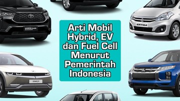 INFOGRAFIS: Arti Kendaraan Pribadi Hybrid, EV dan Fuel Cell Menurut ...