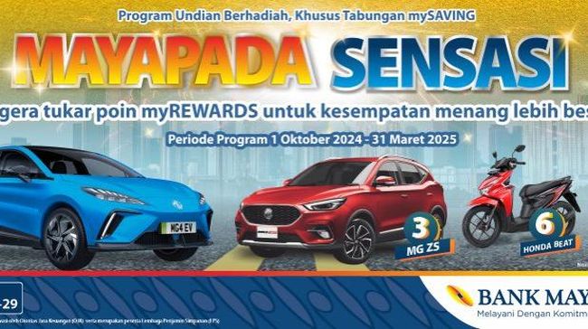 Apresiasi Nasabah, Bank Mayapada Luncurkan Undian Mayapada Sensasi