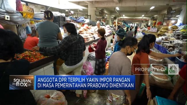 Video: Anggota DPR Ini Janji Bakal Setop Impor Pangan