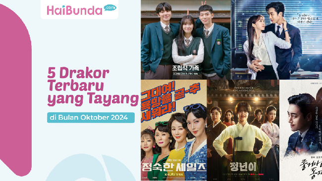 5 Drakor Terbaru yang Tayang di Bulan Oktober 2024
