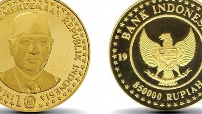 7 Daftar Uang Koin Indonesia yang Miliki Kandungan Emas, Cek Kamu Punya Nih?