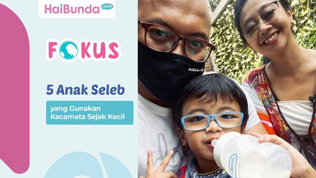 5 Anak Seleb yang Gunakan Kacamata Sejak Kecil
