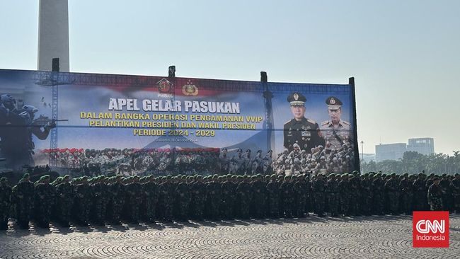 TNI Kerahkan 100 Ribu Prajurit Amankan Pelantikan Presiden
