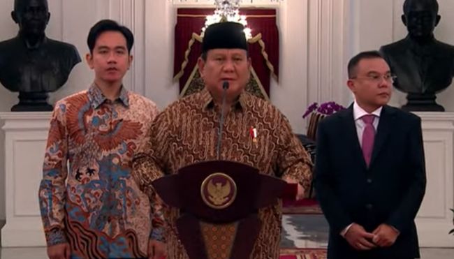 Prabowo Tunjuk Mayor Teddy Sebagai Seskab