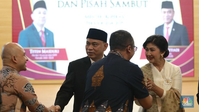 Momen Sertijab Budi Arie Setiadi, Sah Jadi Menteri Koperasi Momen Sertijab Budi Arie Setiadi, Sah Jadi Menteri Koperasi