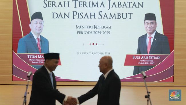 Momen Sertijab Budi Arie Setiadi, Sah Jadi Menteri Koperasi Momen Sertijab Budi Arie Setiadi, Sah Jadi Menteri Koperasi
