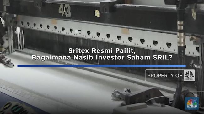 Sritex Resmi Pailit, Bagaimana Nasib Investor Saham SRIL?