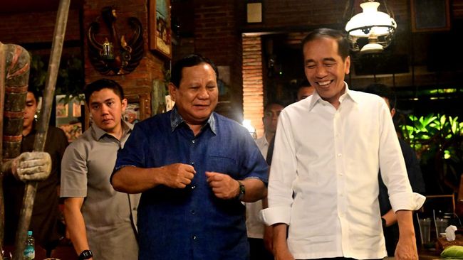 Prabowo Temui Jokowi di Solo, Istana: Kan Memang Bestie