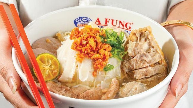 Dikenal Bakso Sultan, Ini Pemilik Baso A Fung yang Semangkuknya Bisa ...
