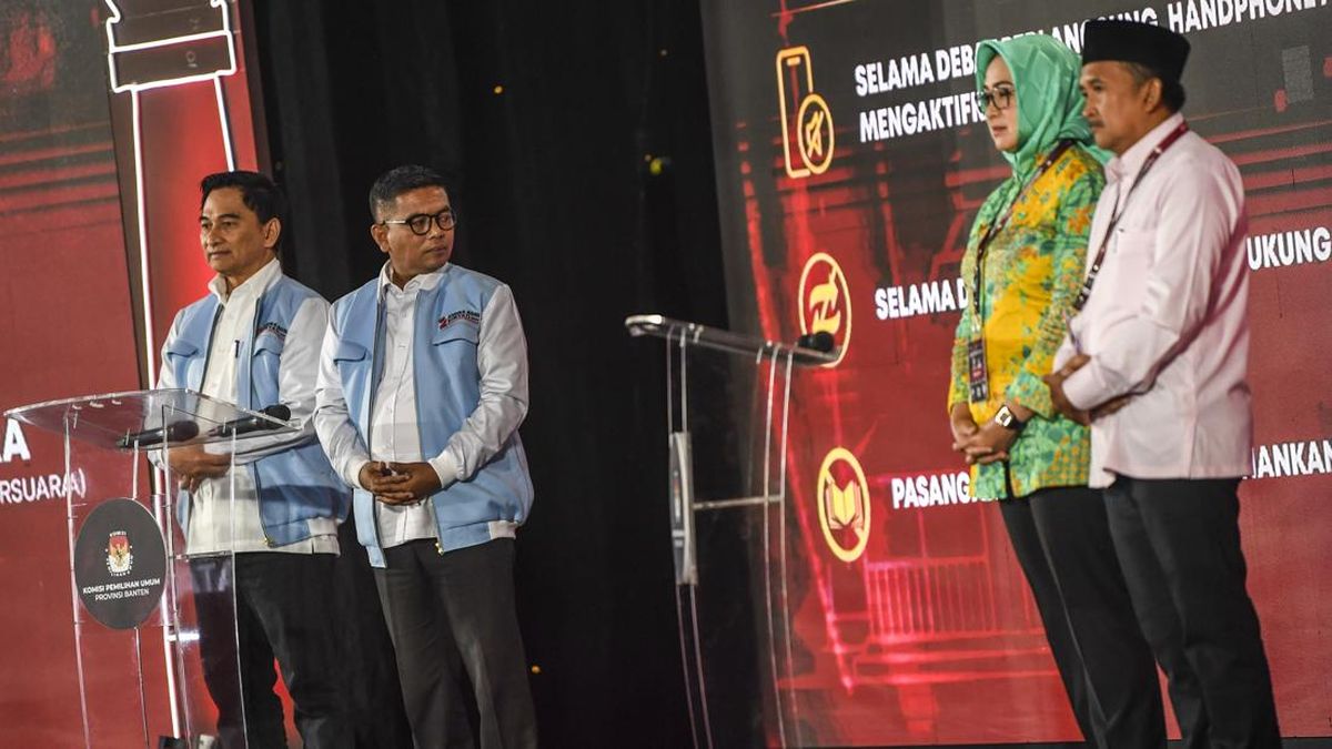 KPU Tetapkan Hasil Pilgub Banten: Andra-Dimyati Kalahkan Airin-Ade