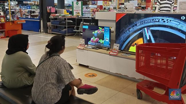 Untung Banyak Beli TV LED di Transmart, Pelanggan: Mantap!