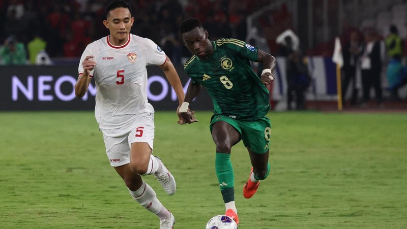 Potret 2 Goal Super Marcelino Ferdinan Bobol Gawang Arab Saudi