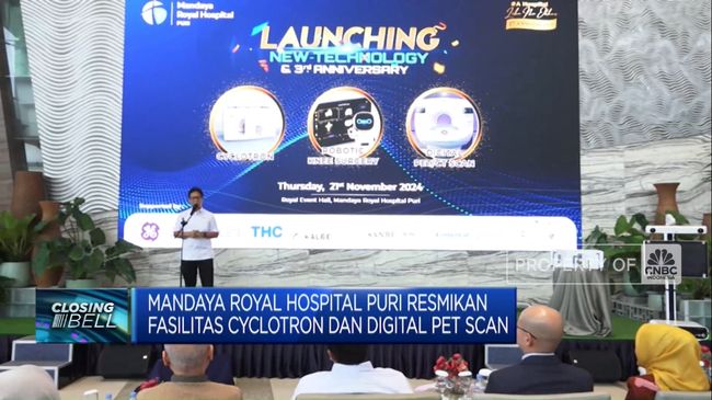 RS Mandaya Royal Puri Resmikan Fasilitas Cyclotron & Digital PET Scan