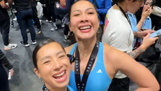 Keren! 7 Potret Andrea Dian & Jennifer Bachdim Ikut Hyrox Competition ...