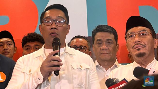 RK Terima Hasil Pilkada: Ucapkan Selamat ke Pramono, Batal Gugat ke MK