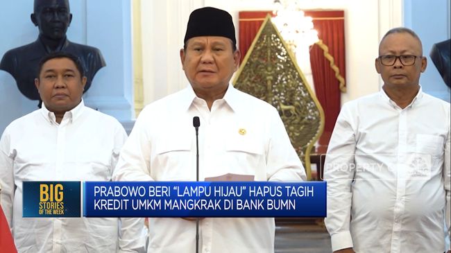Video: Prabowo Beri Lampu Hijau Hapus Tagih Kredit UMKM Mangkrak