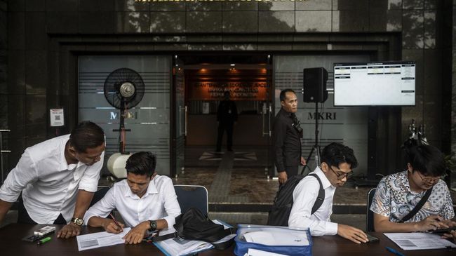 Mk Terima 206 Permohonan Sengketa Pilkada Kabupaten Hingga Provinsi