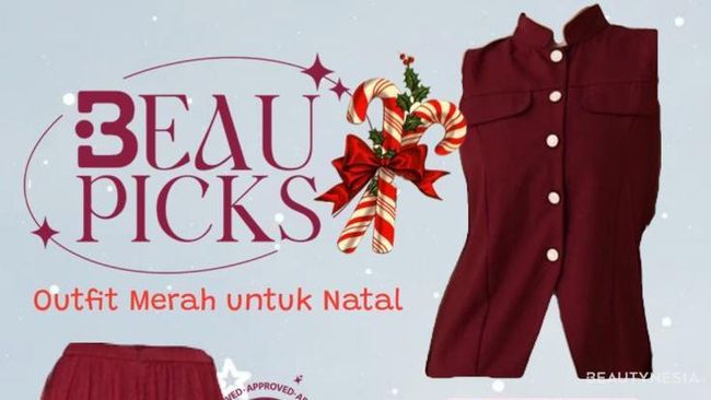 BeauPicks: Pilihan Outfit Warna Merah untuk OOTD Natal