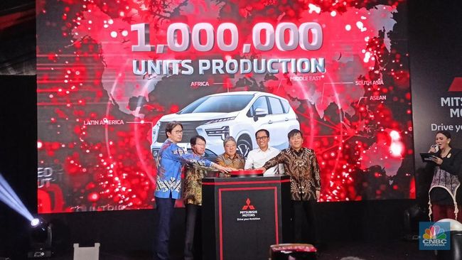 Mitsubishi Produksi 1 Juta Mobil di RI, Xpander-Xforce Laris Diekspor