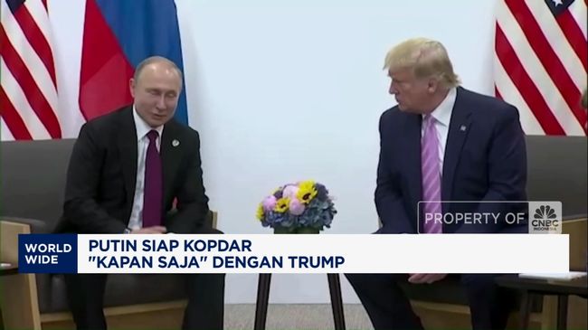 Video: Putin Siap Kopdar Kapan Saja Dengan Trump