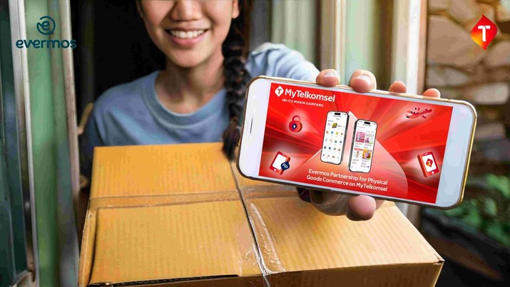 Telkomsel & Evermos Hadirkan Produk UMKM di MyTelkomsel