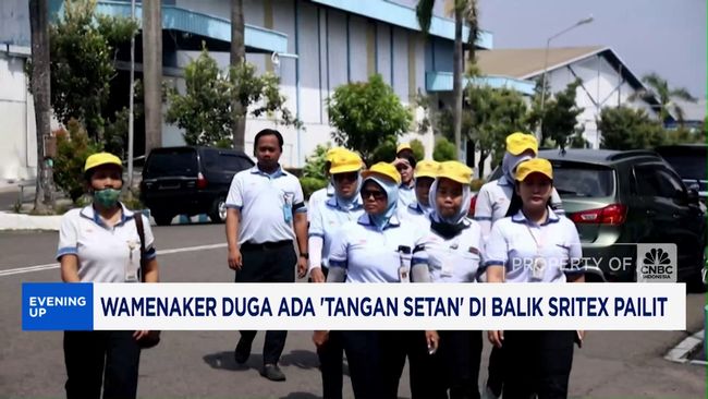 Video : Wamenaker Duga Ada Tangan Setan di Balik Sritex Pailit