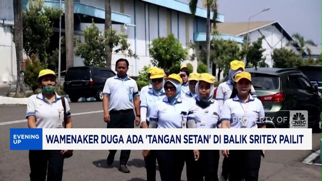 Video : Wamenaker Duga Ada Tangan Setan di Balik Sritex Pailit