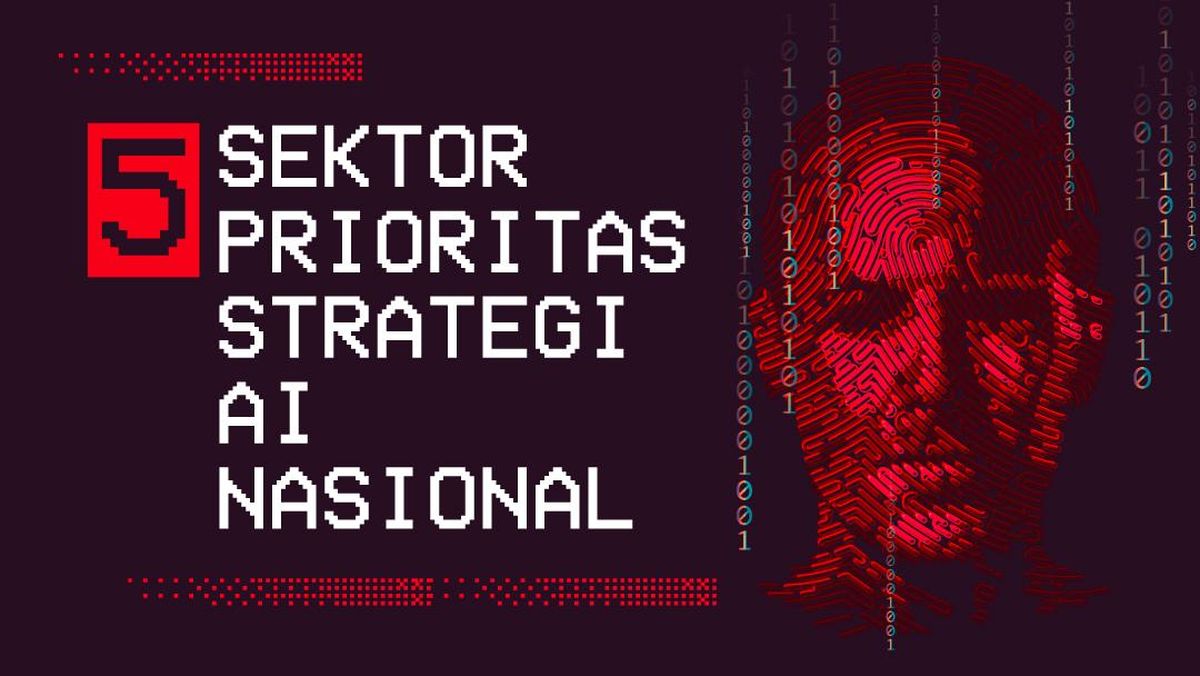 INFOGRAFIS: 5 Sektor Prioritas Strategi AI Nasional