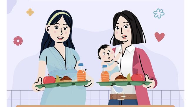 Bumil & Busui Merapat! Begini Cara Dapat Makanan Program Makan Bergizi ...